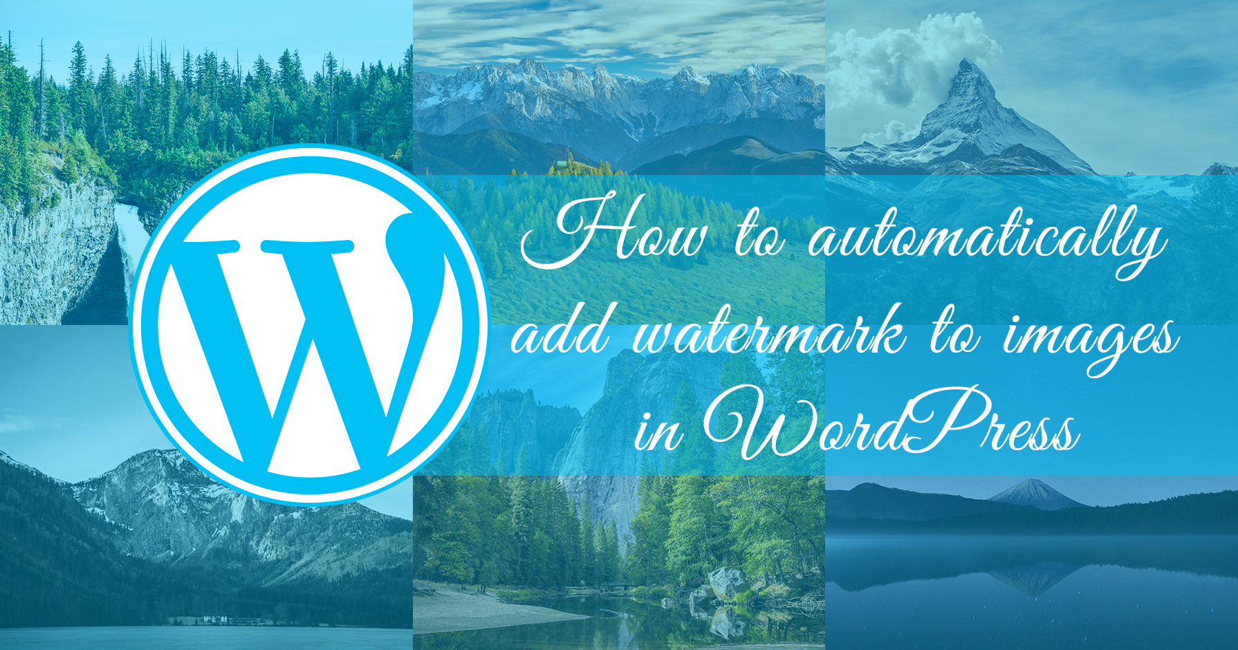 How To Add Watermark To Your Images In WordPress