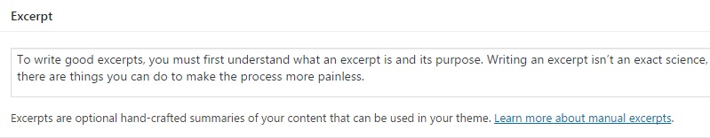How to Write Good Excerpts in WordPress (Or, in General)