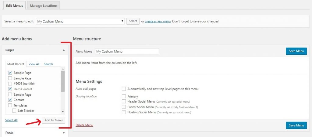 How to Create Custom Menus in WordPress | DevotePress