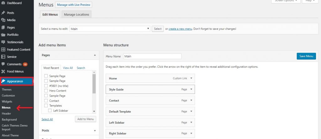 How to Create Custom Menus in WordPress | DevotePress