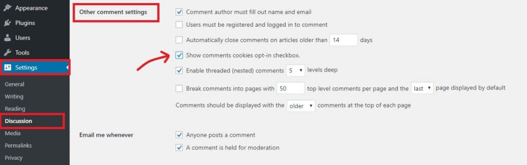 Adding a GDPR Comment Privacy Opt-in Checkbox in WordPress