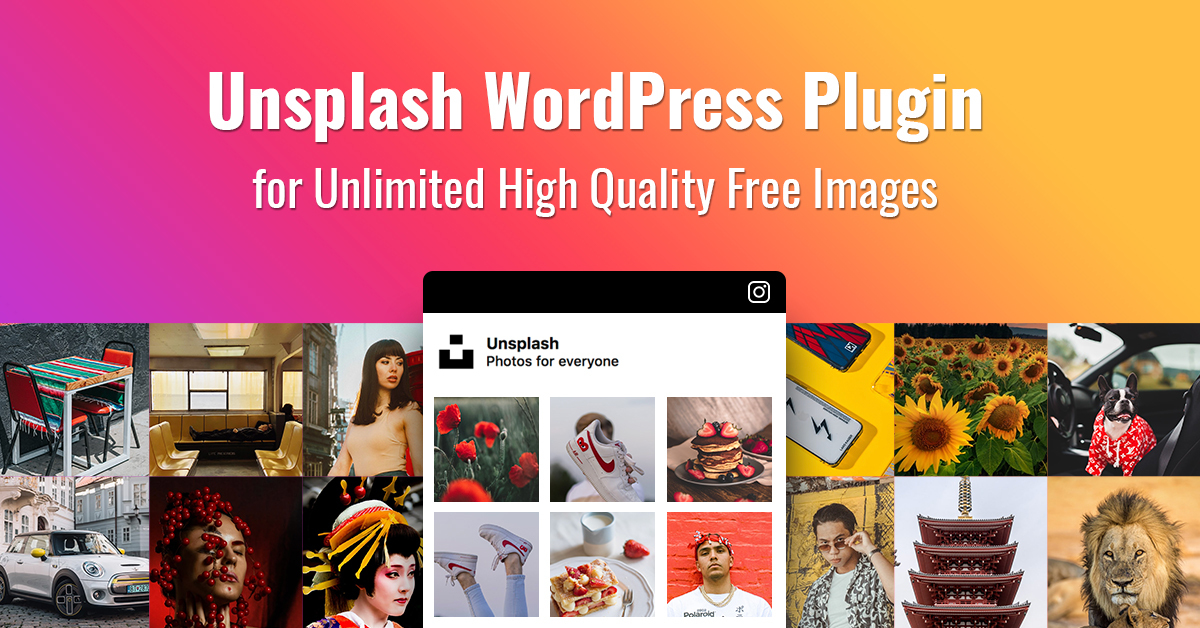 Unsplash WordPress Plugin for High-Quality Free Images - DevotePress