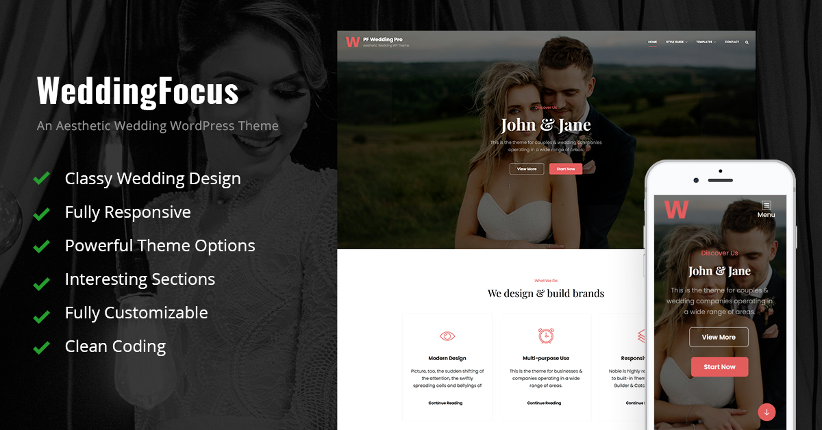 Theme Review: WeddingFocus - Wedding WordPress Theme