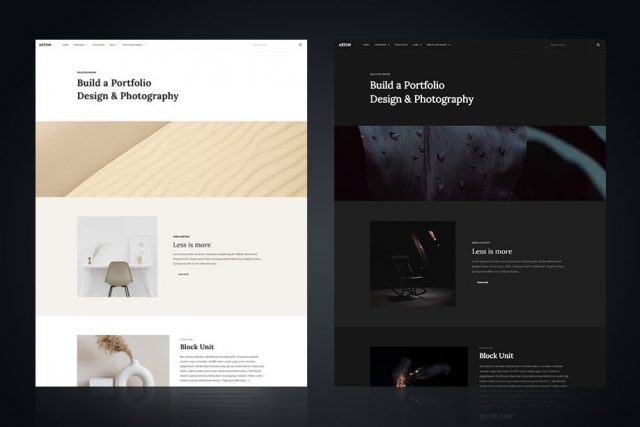 Axton: Minimalist Free Portfolio WordPress Block Theme For Full Site Editing - DevotePress