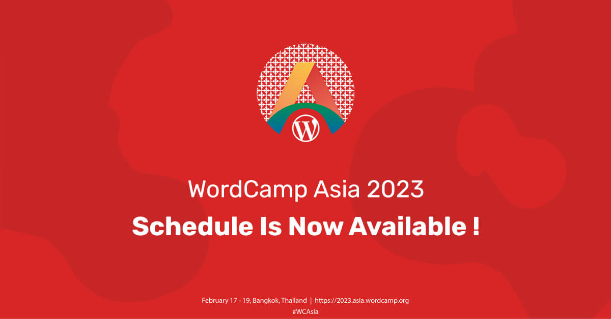 WordCamp Asia 2023 Schedule Is Now Available! - DevotePress