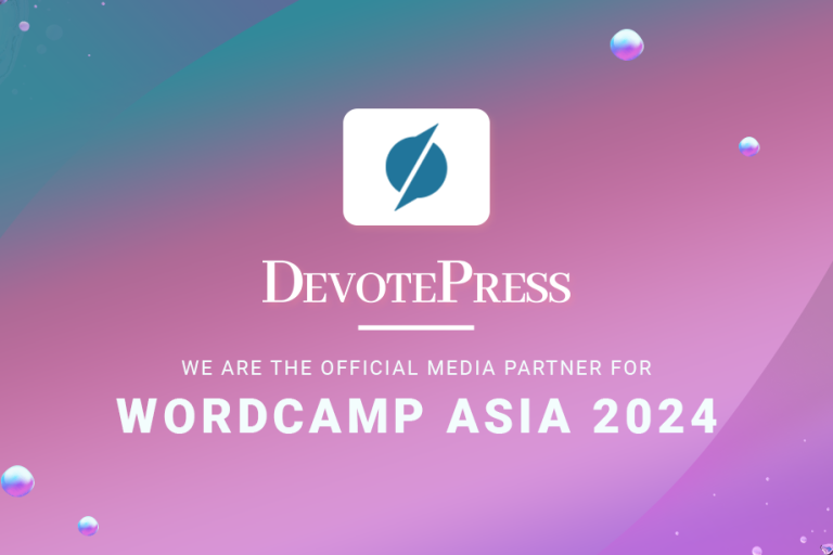 DevotePress—We are the Official Media Partner for WordCamp Asia 2024 - DevotePress