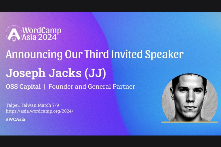 WordCamp Asia 2024 - Third Invited Speaker Announcement - DevotePress